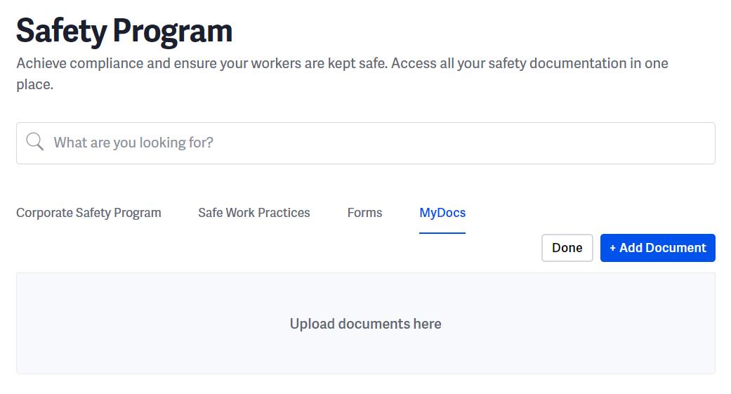 Managing Documents in MyDocs – InUnison
